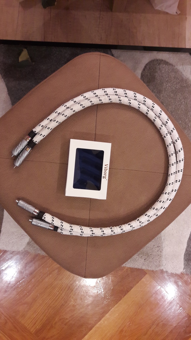 Viborg VR109 Rhodium konektori - RCA kabal - Hi-Fi audio - HiFi forumi