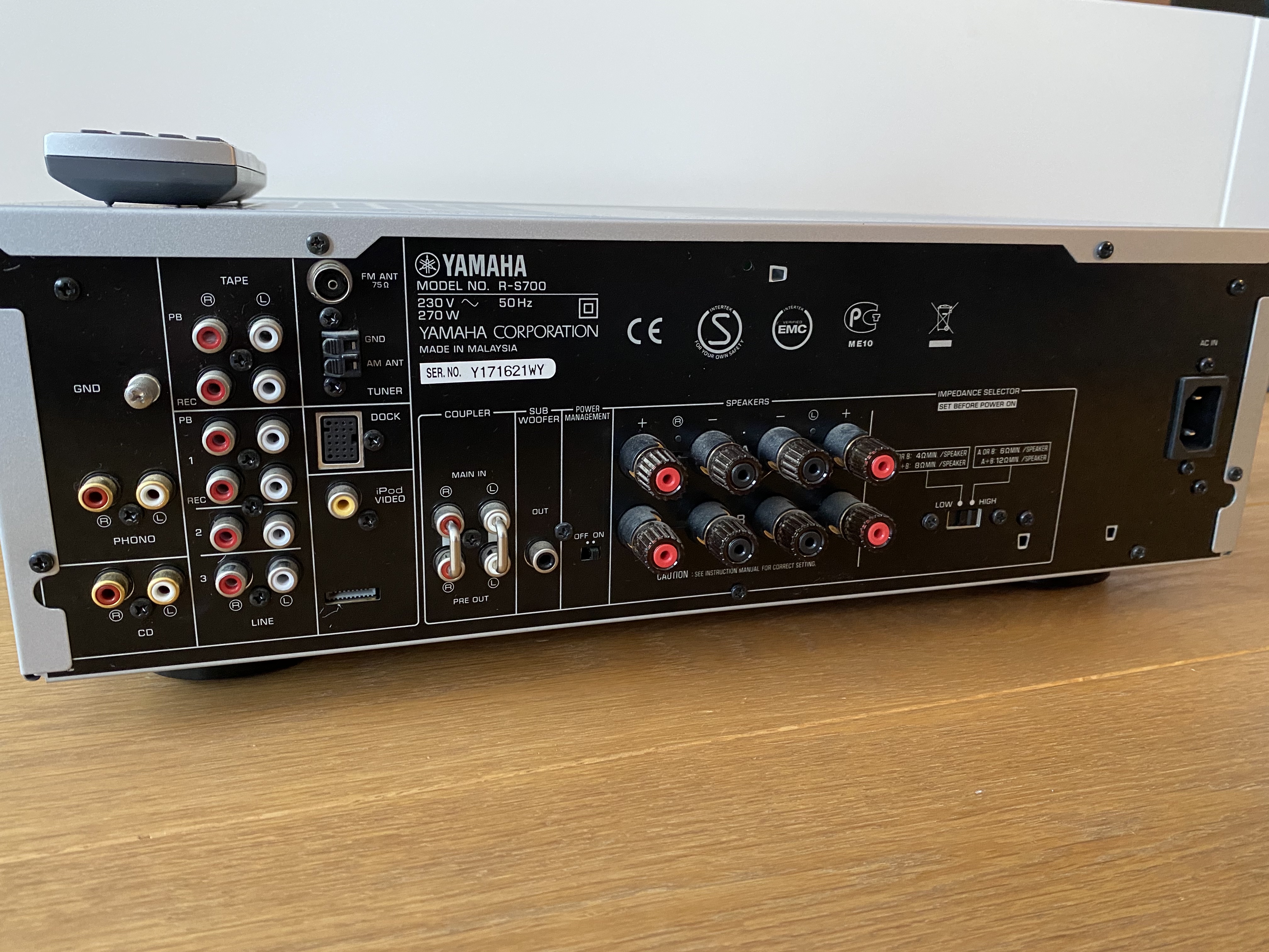 Yamaha R-S700 - Mali oglasi - HiFi forumi