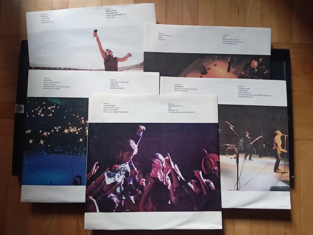 Bruce Springsteen & The E Street Band-Live/1975-85 (5LP Box-Set + Book ...