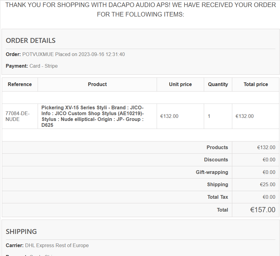 Micro Seiki DD-20/Pickering XV 15 625E, koleba... - Page 3 - Servis - HiFi forumi