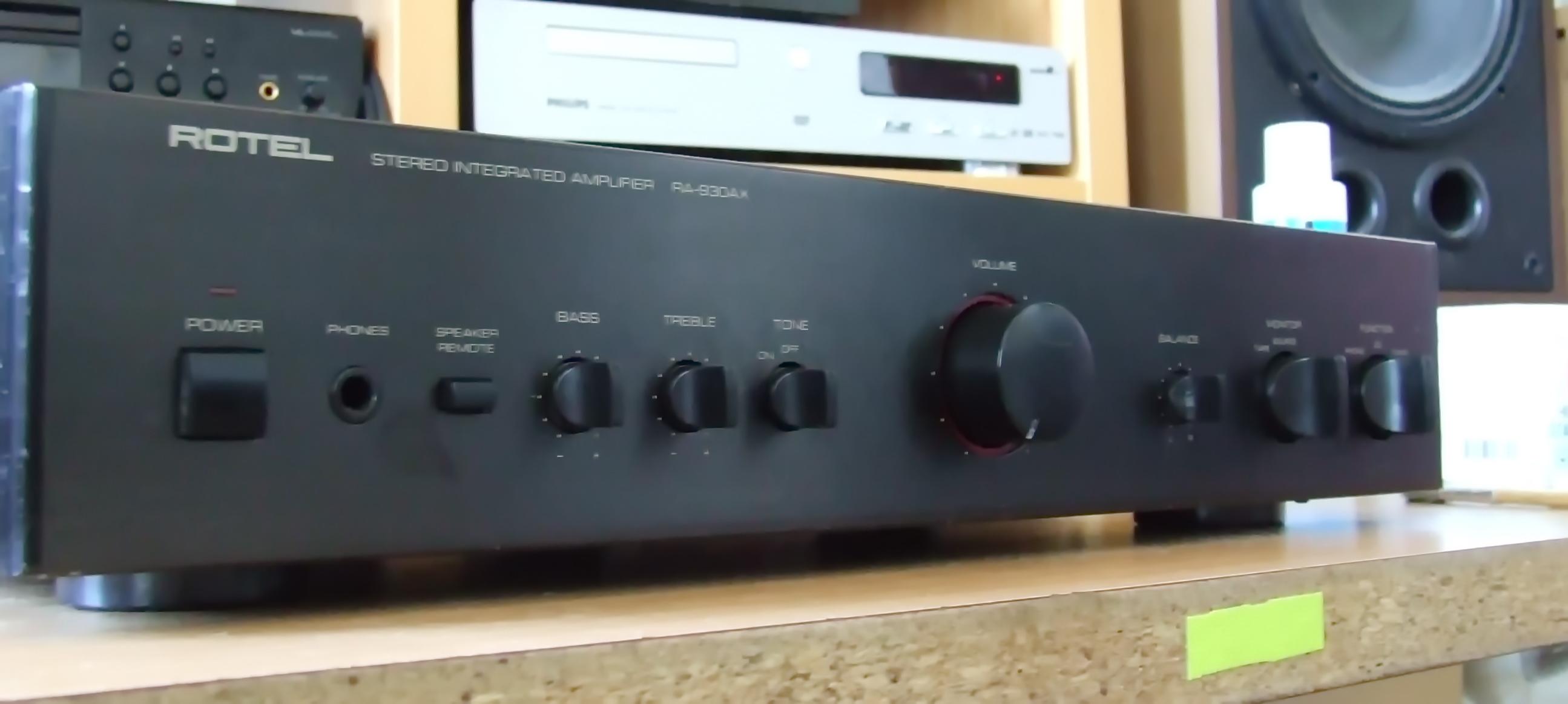 Rotel RA-930AX, upgraded! - Mali oglasi - HiFi forumi